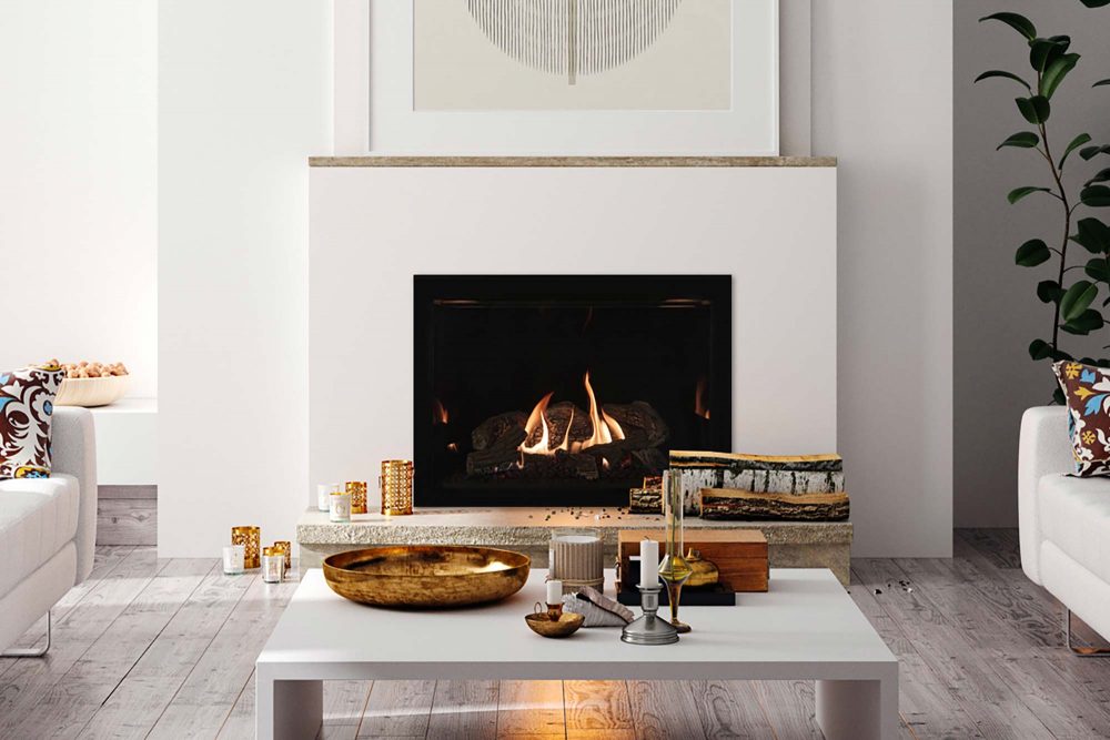 Intrigue® 36 Built-in Gas Fireplace - Ambiance®