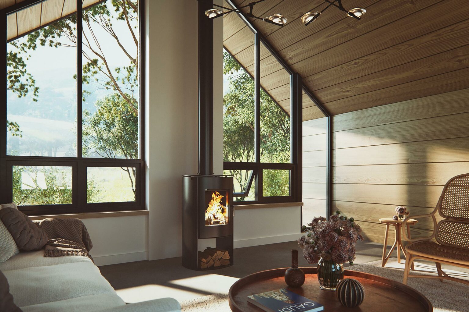 Nectre N65 Compact Wood Stove - Ambiance®